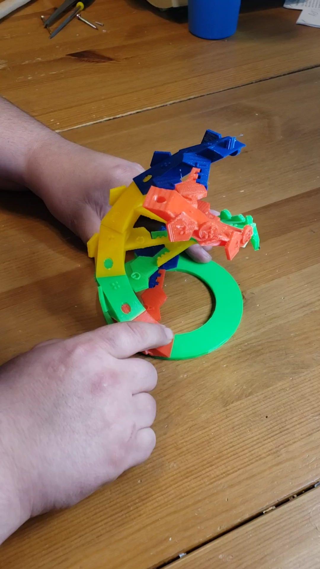 DNA Model with Braille – 64 Ounce Braille